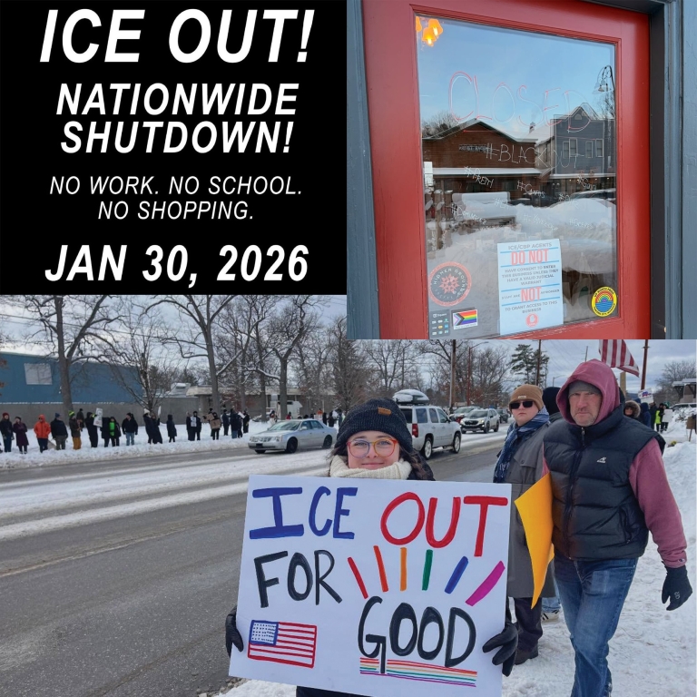 Grocer’s Daughter Chocolate, Folded Leaf, area students join ICE OUT ...